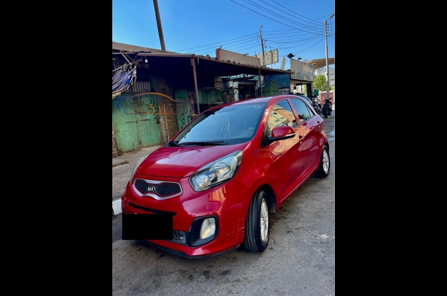 Picanto Kia 2015 Ismailia Red 7032613 - Car for sale : Hatla2ee