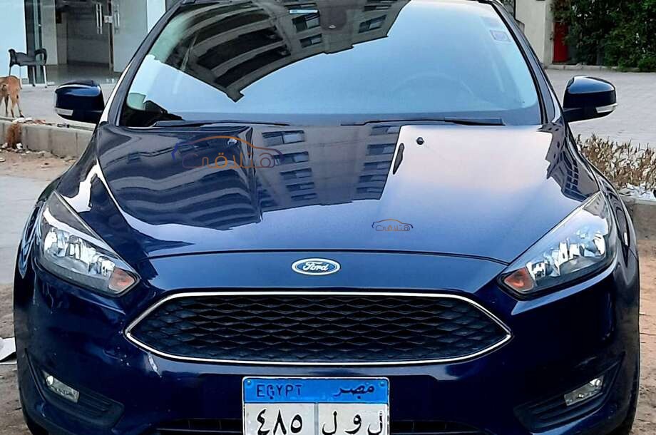 Focus Ford 2018 Maadi Dark blue 7032670 - Car for sale : Hatla2ee