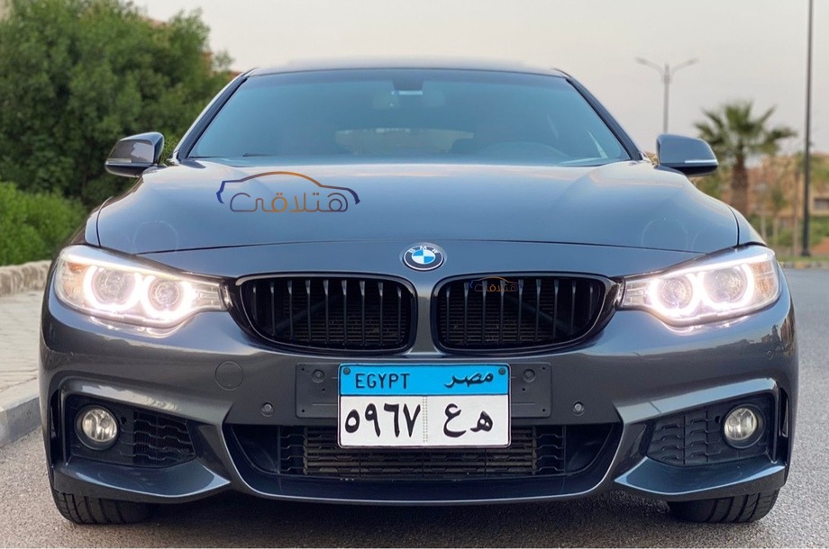 418 BMW 2016 6 October Gray 7035056 - Car for sale : Hatla2ee