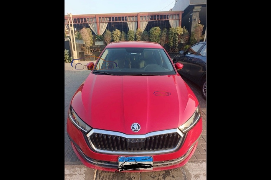 Octavia Skoda 2021 Cairo Red 7036460 - Car for sale : Hatla2ee