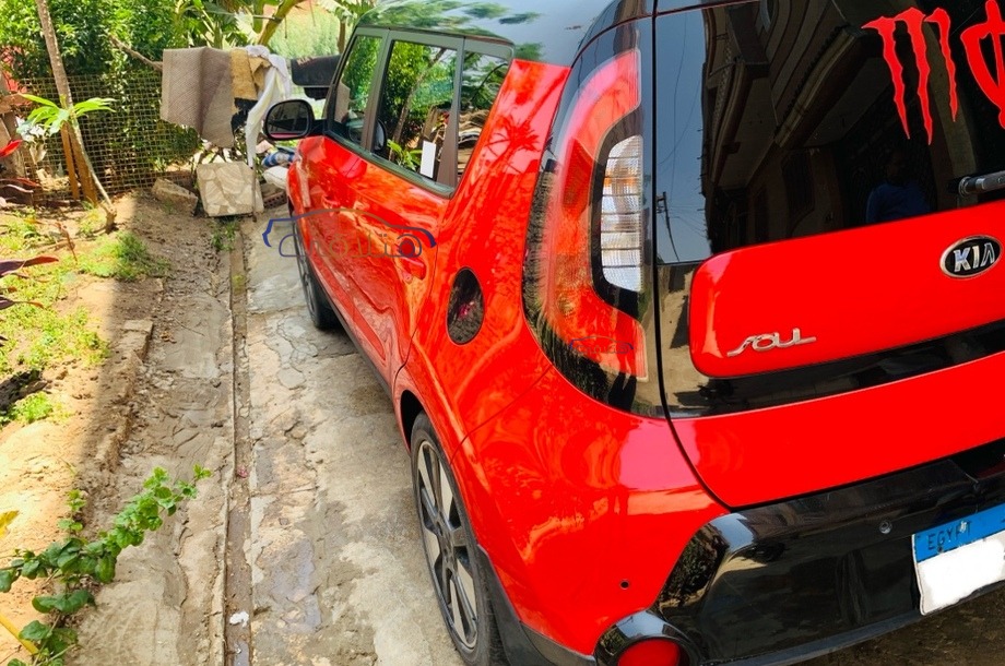 Soul Kia 2017 Tanta Red 7039624 - Car for sale : Hatla2ee