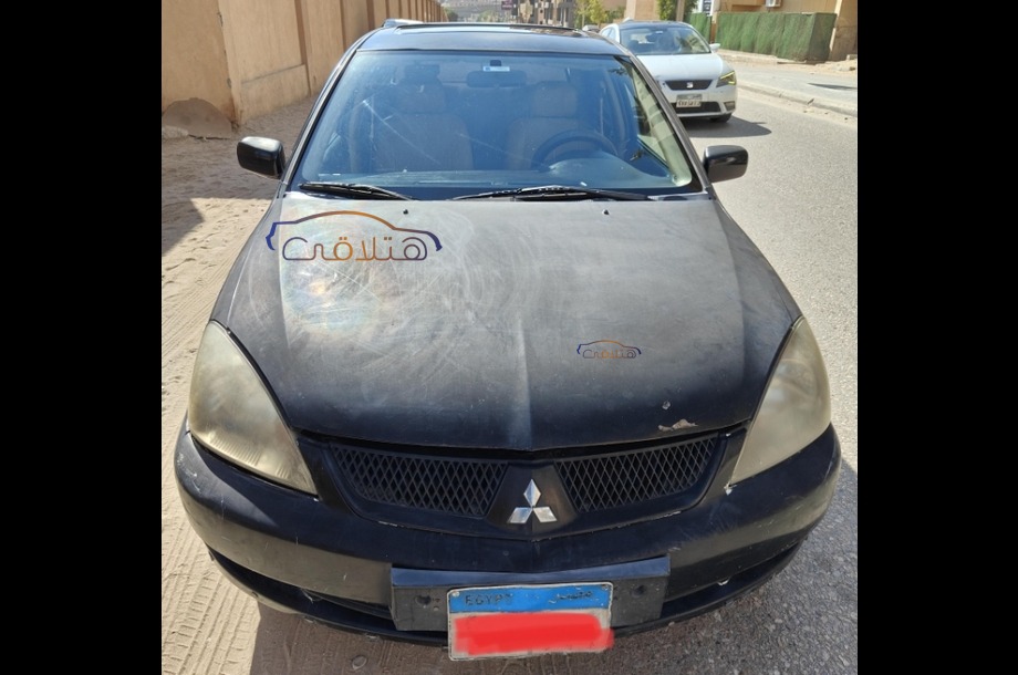 Lancer Puma Mitsubishi 2007 Maadi Black 7046655 - Car for sale : Hatla2ee