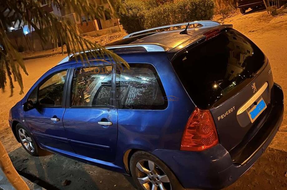 307 Peugeot 2007 6 October Blue 7055419 - Car for sale : Hatla2ee
