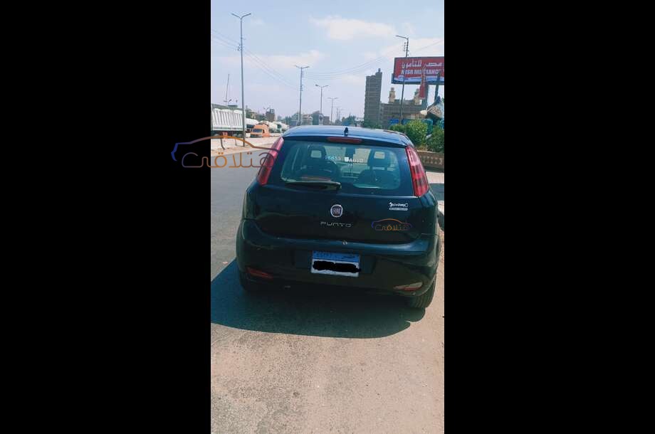 Grand Punto Fiat 2016 Tanta Black 7056742 - Car for sale : Hatla2ee