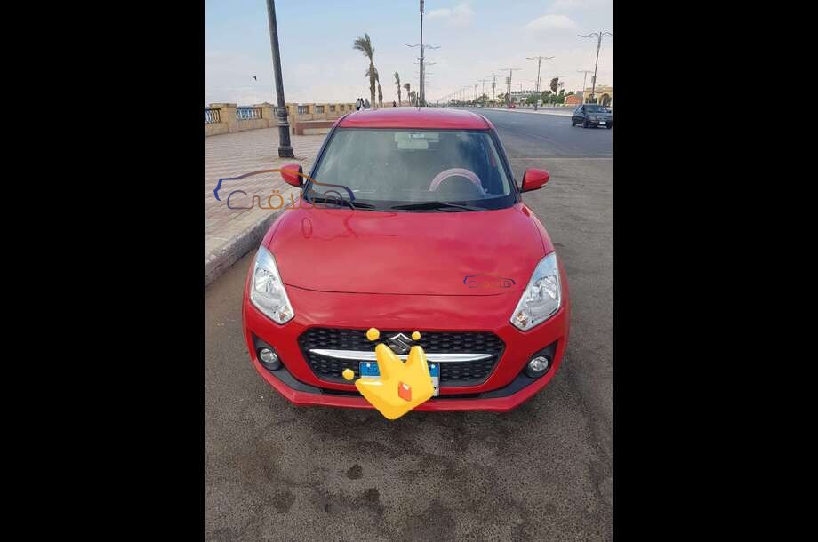 Swift Suzuki 2022 Suez Red 7057890 - Car for sale : Hatla2ee