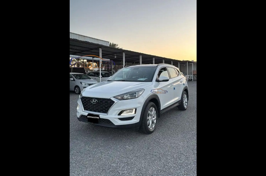Tucson Hyundai 2019 Riyadh White 7058467 - Car for sale : Hatla2ee