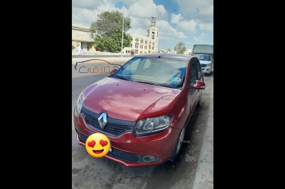 Logan Renault 2015 Alexandria Dark red 7059411 - Car for sale : Hatla2ee