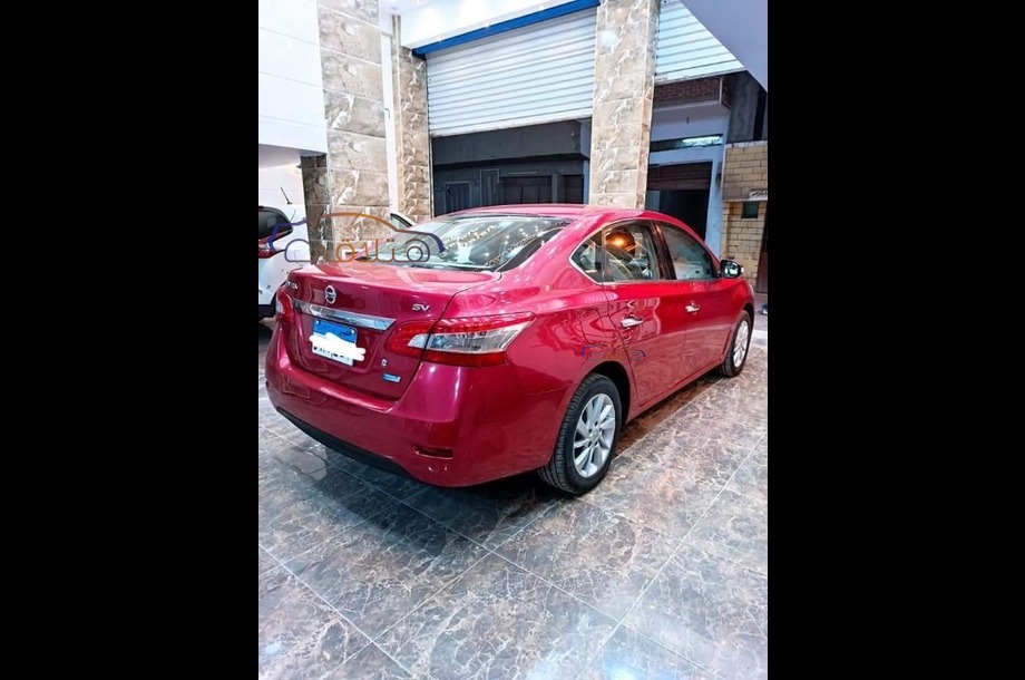 Sentra Nissan 2018 Maadi Red 7060947 - Car for sale : Hatla2ee