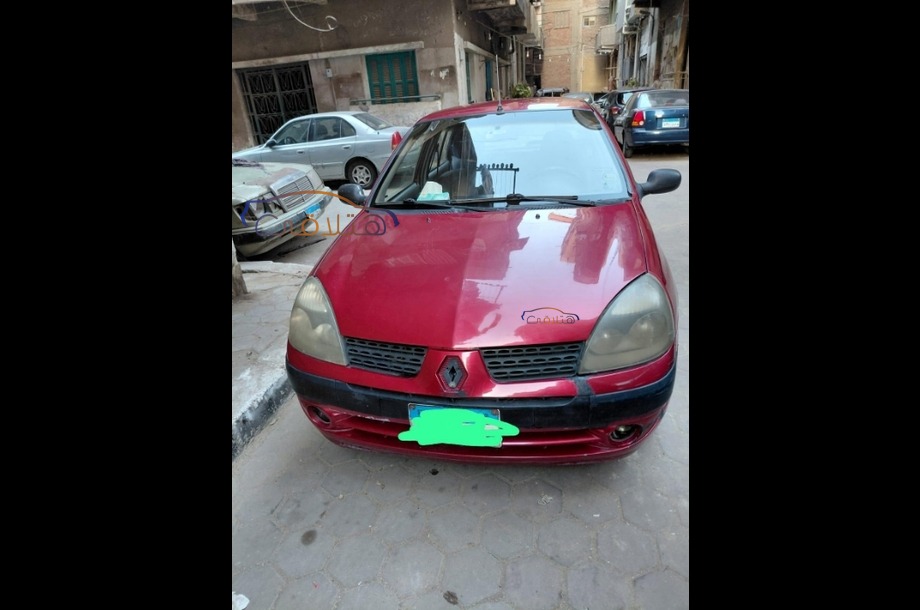 Clio Renault 2003 Ain Shams Red 7062838 - Car for sale : Hatla2ee