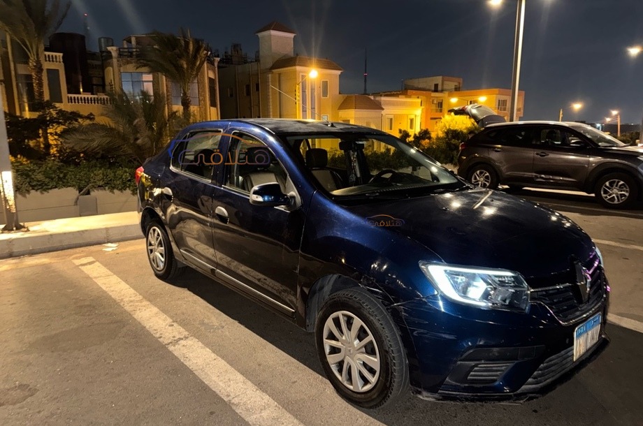 Logan Renault 2019 Mokattam Dark blue 7062927 - Car for sale : Hatla2ee