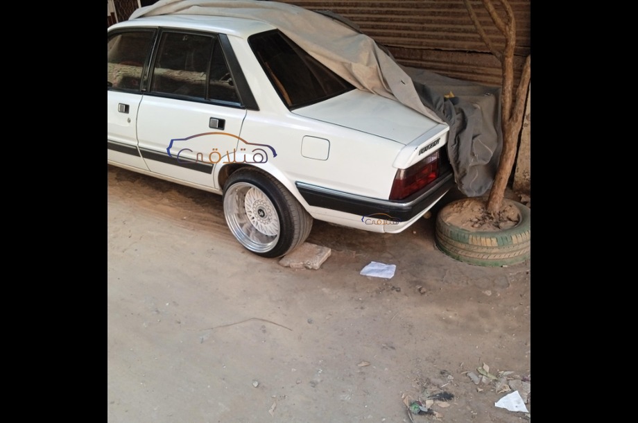 505 Peugeot 1989 Mansoura White 7066119 - Car for sale : Hatla2ee