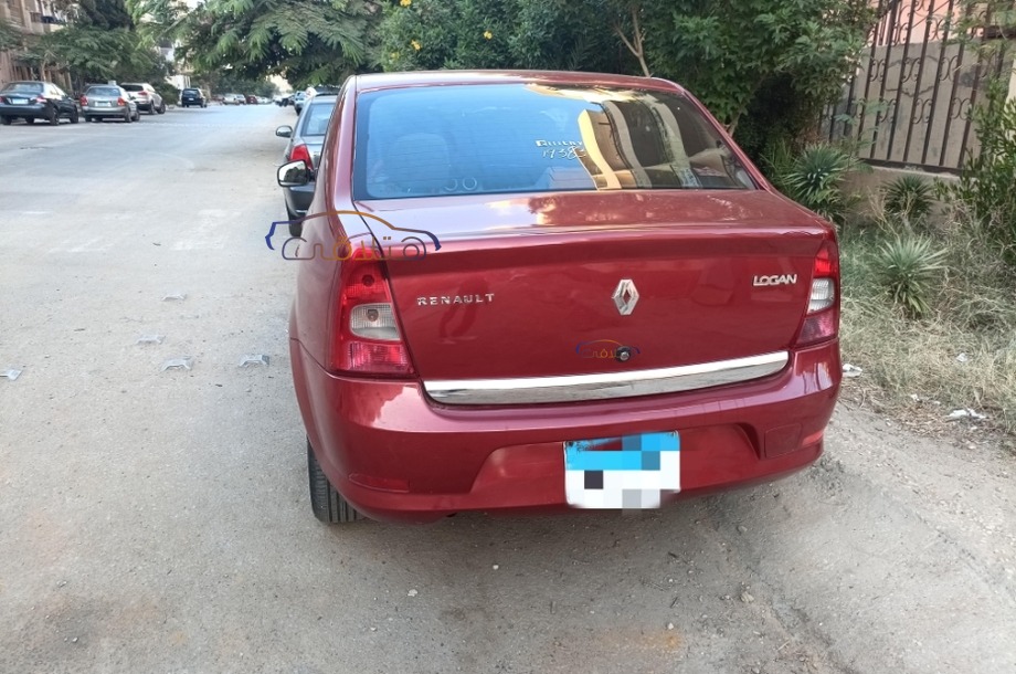 Logan Renault 2013 6 October Red 7067478 - Car for sale : Hatla2ee