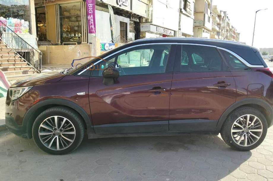 Crossland Opel 2018 6 October Dark red 7067576 - Car for sale : Hatla2ee