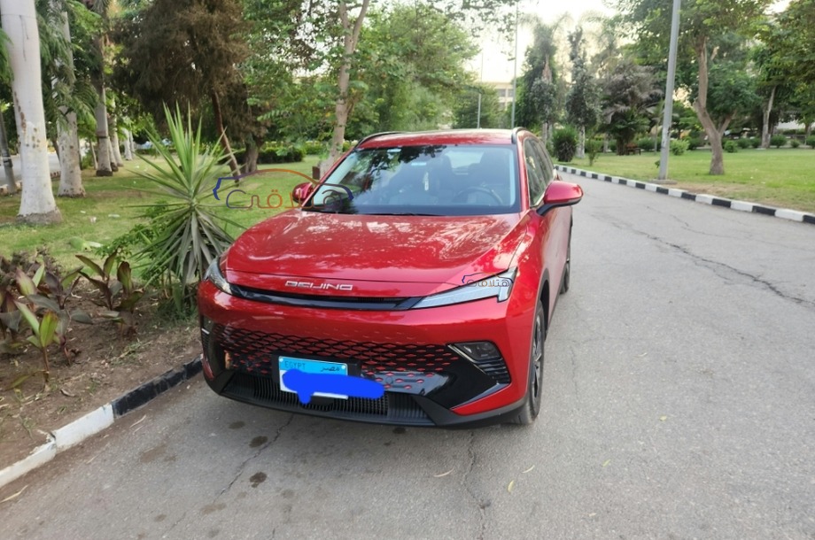 X55 Baic 2025 Cairo Dark red 7068811 - Car for sale : Hatla2ee