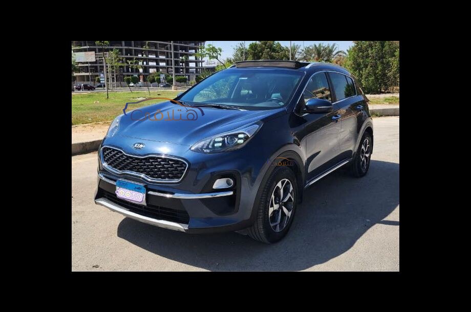 Sportage Kia 2021 6 October Blue 7069207 - Car for sale : Hatla2ee