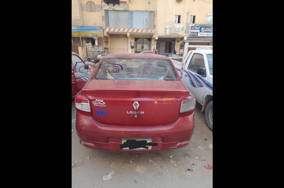 Logan Renault 2015 Helwan Red 7079615 - Car for sale : Hatla2ee