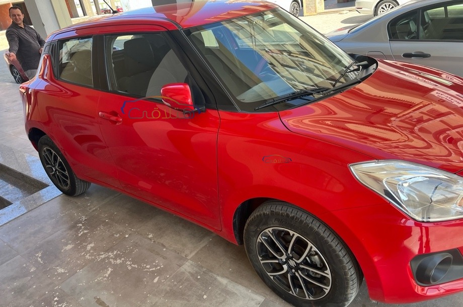 Swift Suzuki 2022 Damietta Red 7087604 - Car for sale : Hatla2ee