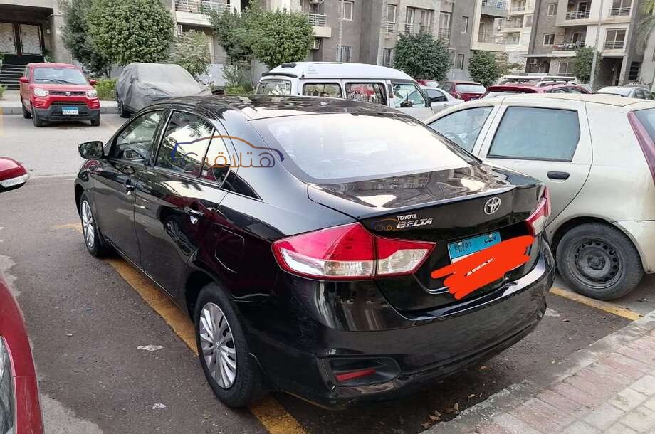 Belta Toyota 2022 6 October Black 7094255 - Car for sale : Hatla2ee