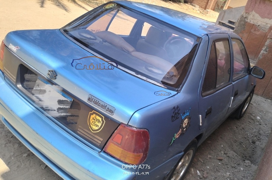 Swift Suzuki 1995 El Mahalla Cyan 7097217 - Car for sale : Hatla2ee