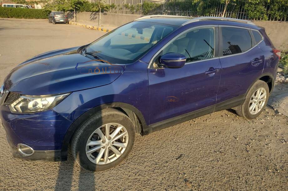 Qashqai Nissan 2016 6 October Blue 7098986 - Car for sale : Hatla2ee