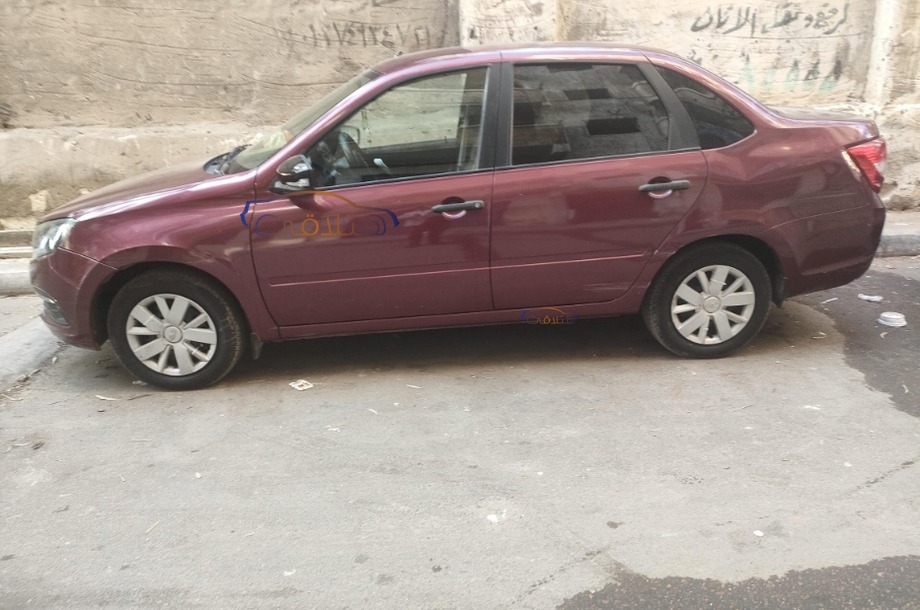 Granta Lada 2021 Alexandria Dark red 7101384 - Car for sale : Hatla2ee