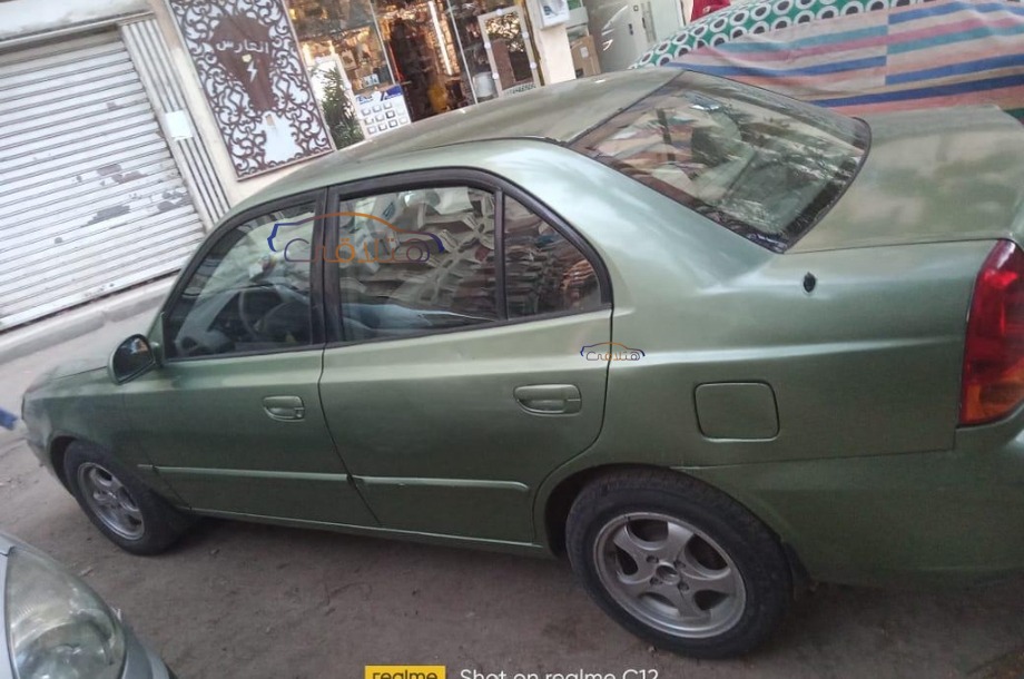 Verna Hyundai 2004 Alexandria Green 7102370 - Car for sale : Hatla2ee