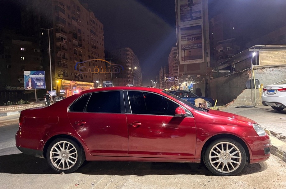Jetta Volkswagen 2008 Tanta Red 7104697 - Car for sale : Hatla2ee