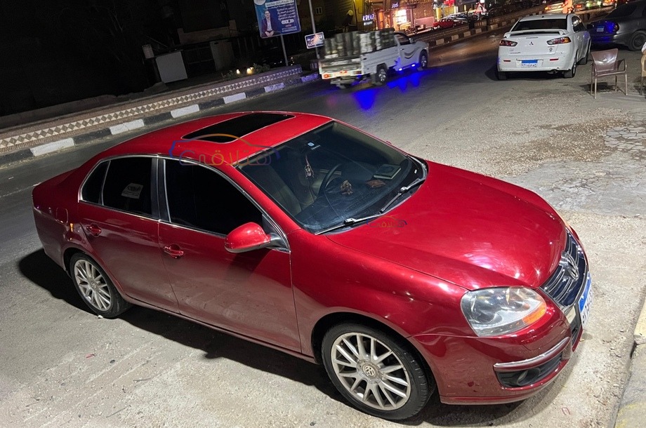 Jetta Volkswagen 2008 Tanta Red 7104697 - Car for sale : Hatla2ee
