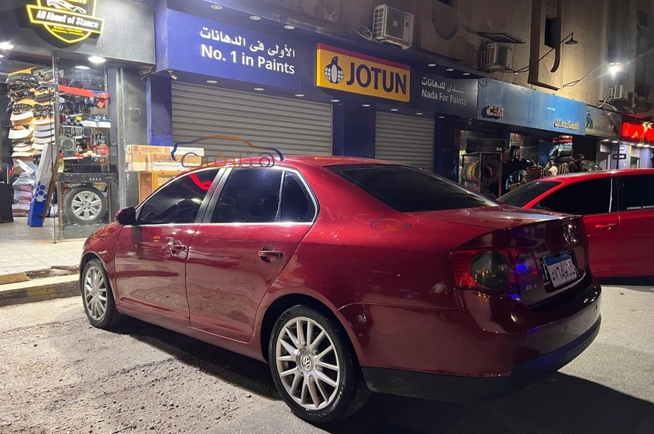 Jetta Volkswagen 2008 Tanta Red 7104697 - Car for sale : Hatla2ee