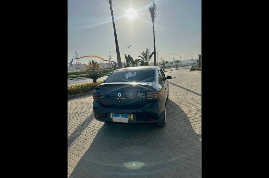 Logan Renault 2017 Helwan Dark blue 7106016 - Car for sale : Hatla2ee
