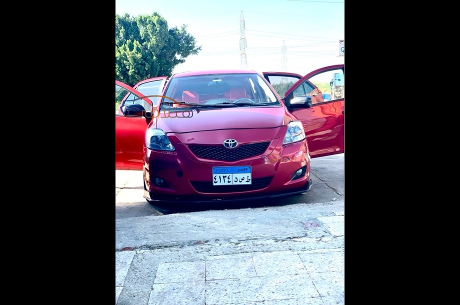 Yaris Toyota 2008 Ismailia Red 7106593 - Car for sale : Hatla2ee